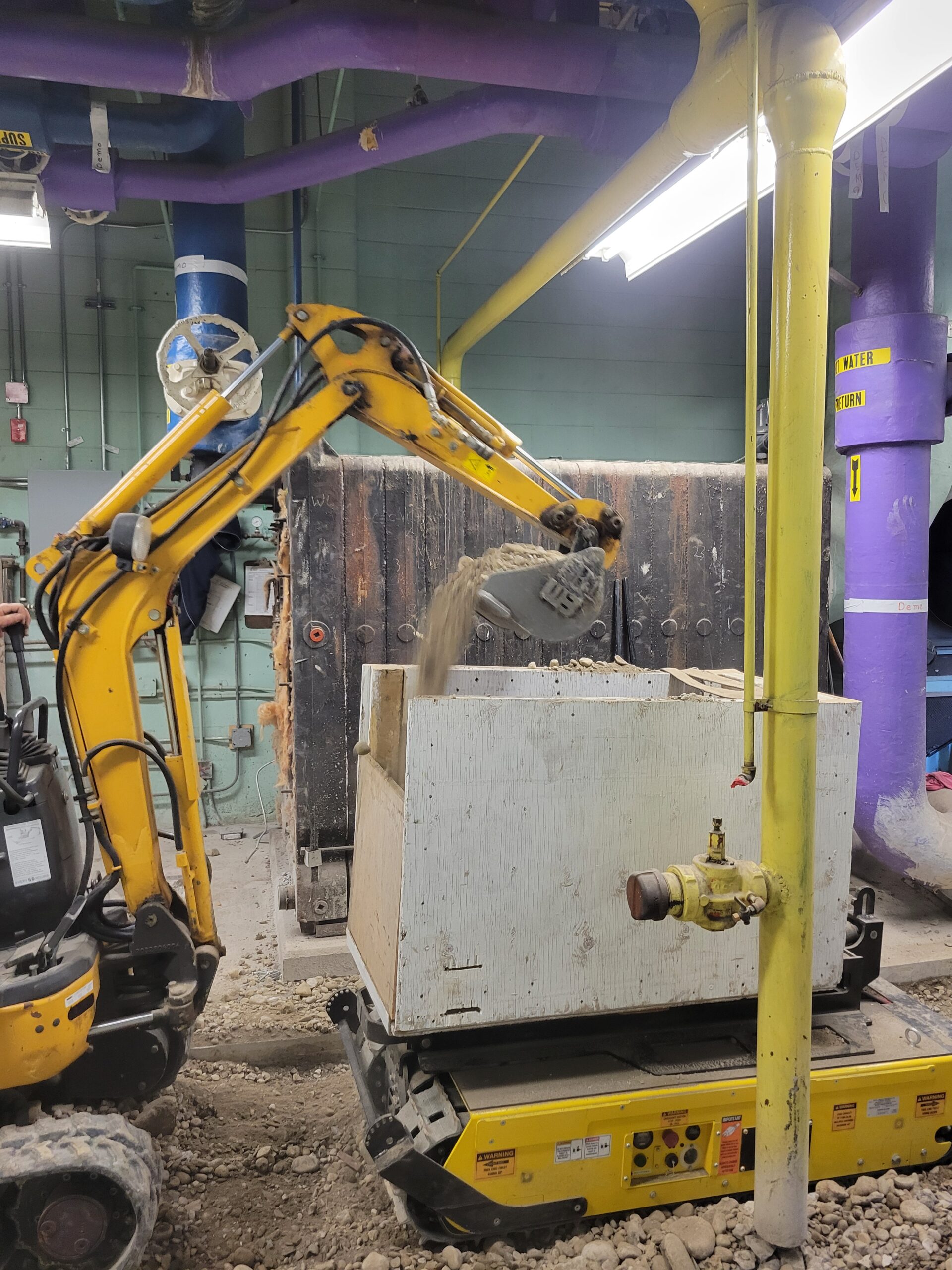 Interior Demolition & Excavation | Battery Powered Equipment